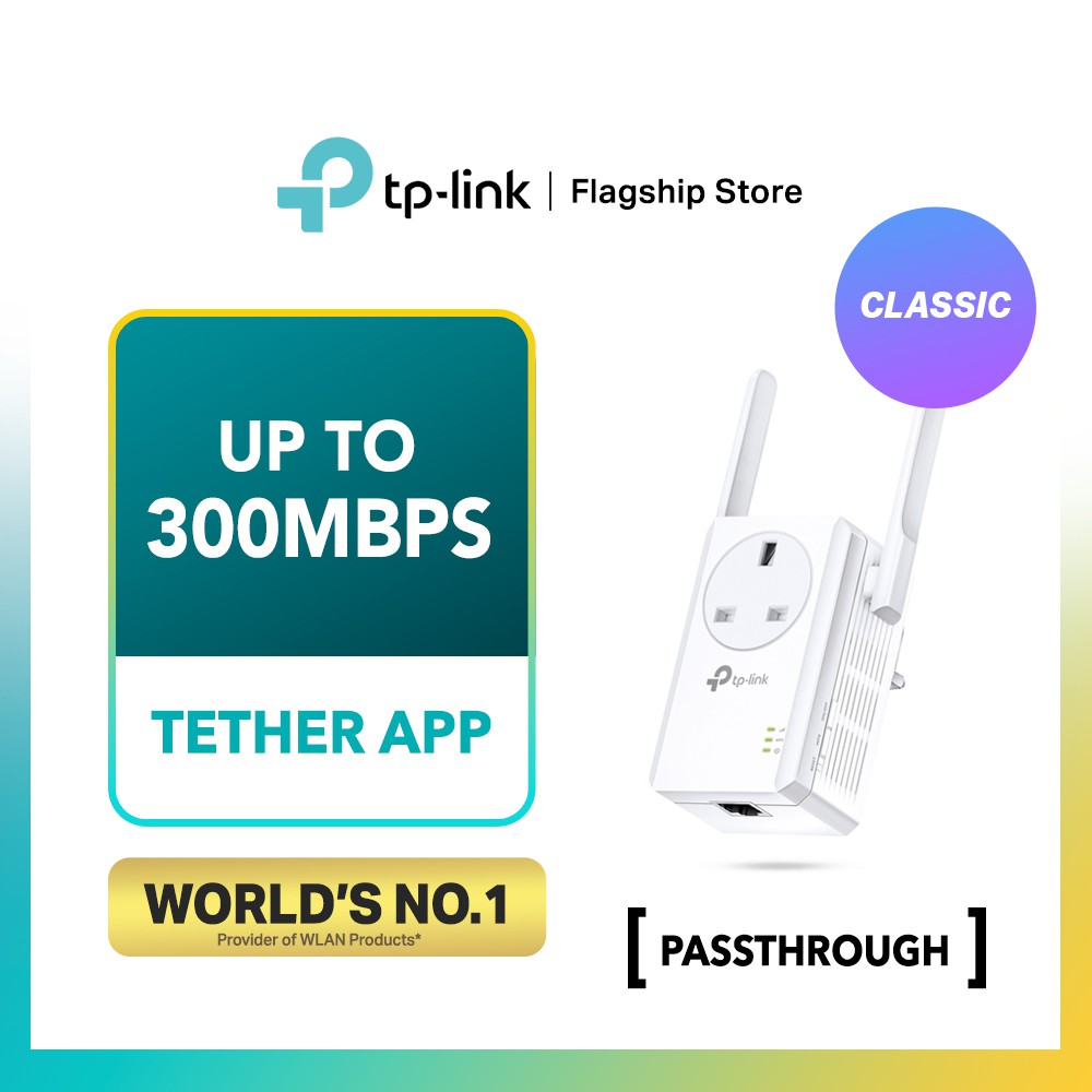 TP-Link 300Mbps Wireless With AC Passthrough AP Mode Wifi Range ...