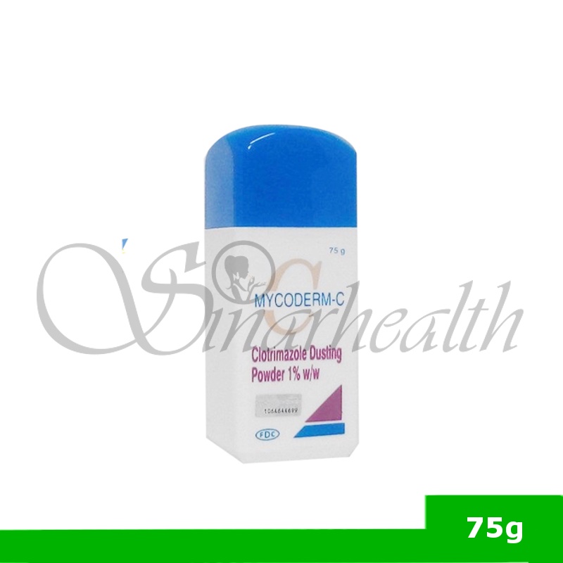 MYCODERM-C CLOTRIMAZOLE DUSTING POWDER 75G | Shopee Malaysia