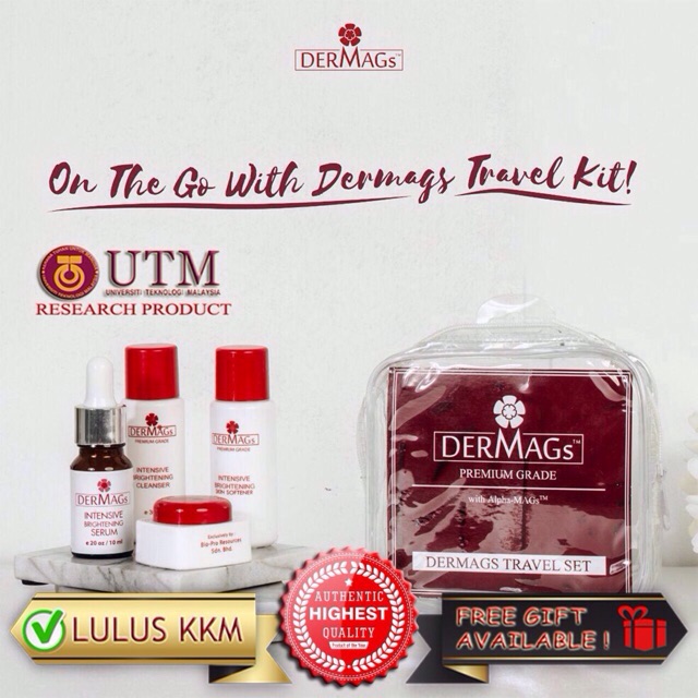 DERMAGS Trial Set A (NORMAL/ OILY SKIN) | Shopee Malaysia