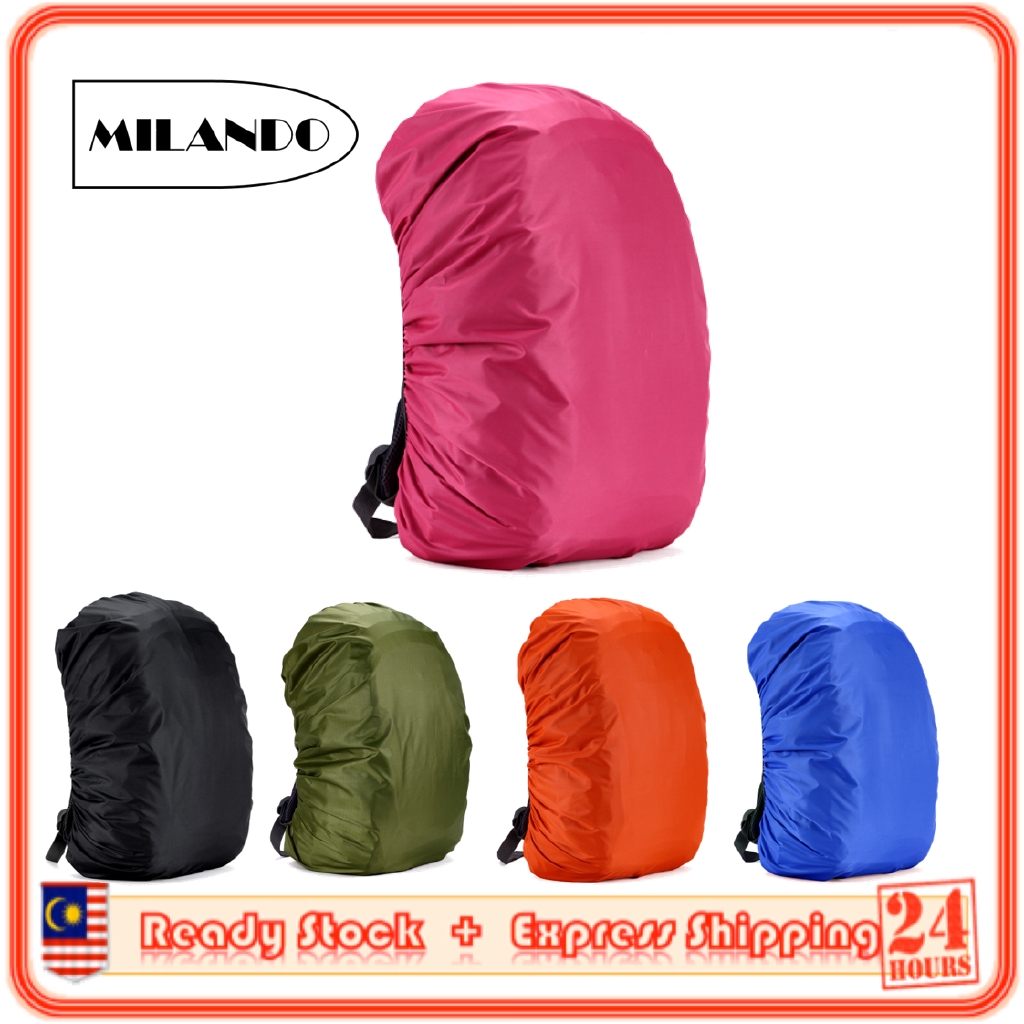 MILANDO 35L Backpack Rain Cover Travel Rucksack Bag Cover Rain Cover ...
