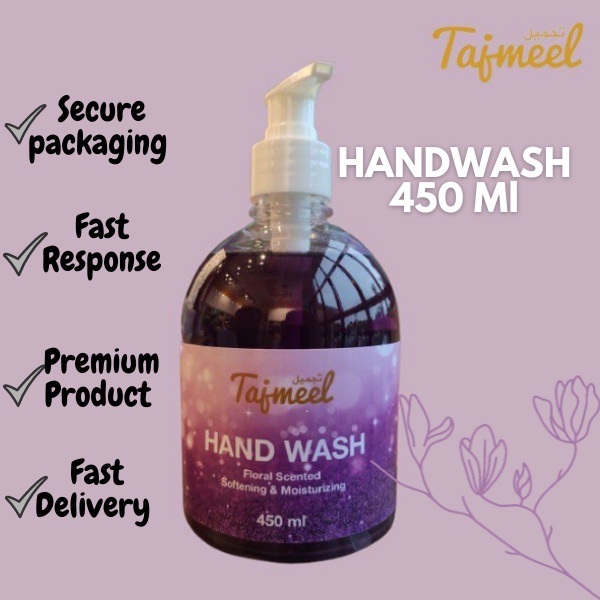 TAJMEEL HANDWASH FLORAL SCENTED SOFTENING & MOISTURIZING 450 Ml ...