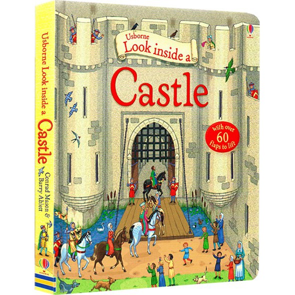 [original Usborne] Usborne Look inside A Castle | Shopee Malaysia