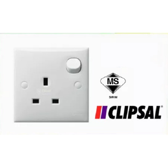 Clipsal / MIND 13A Switch Socket Outlet / Plug | Shopee Malaysia