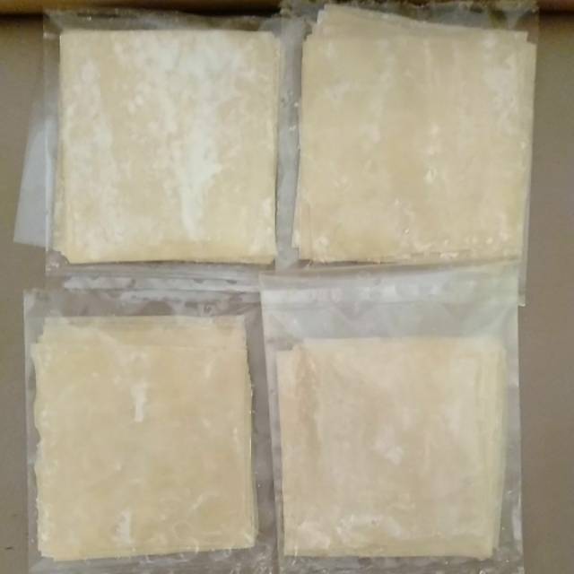 Wantan skin / gyoza skin / dimsum Square 10 cm | Shopee Malaysia