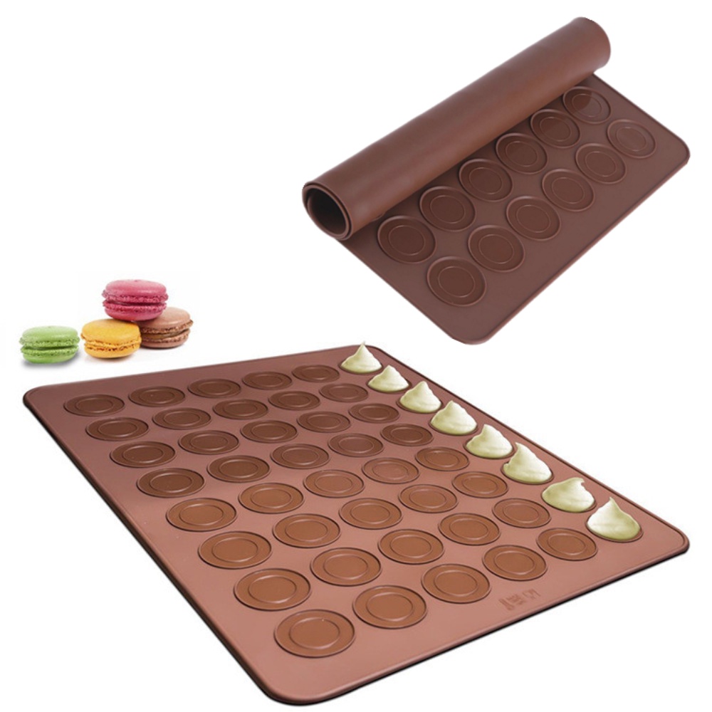 Silicone DIY Mold 30-Cavity Baking Mat Hot NEW Silicone Macaron ...