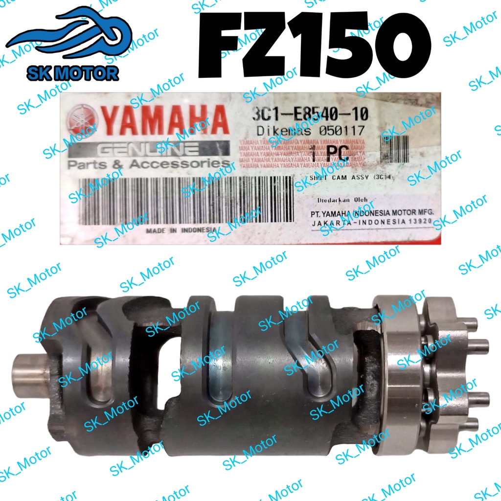 Yamaha FZ150 FZ 150 i Original Shift Cam Assy / Drum Shifter / Boom ...