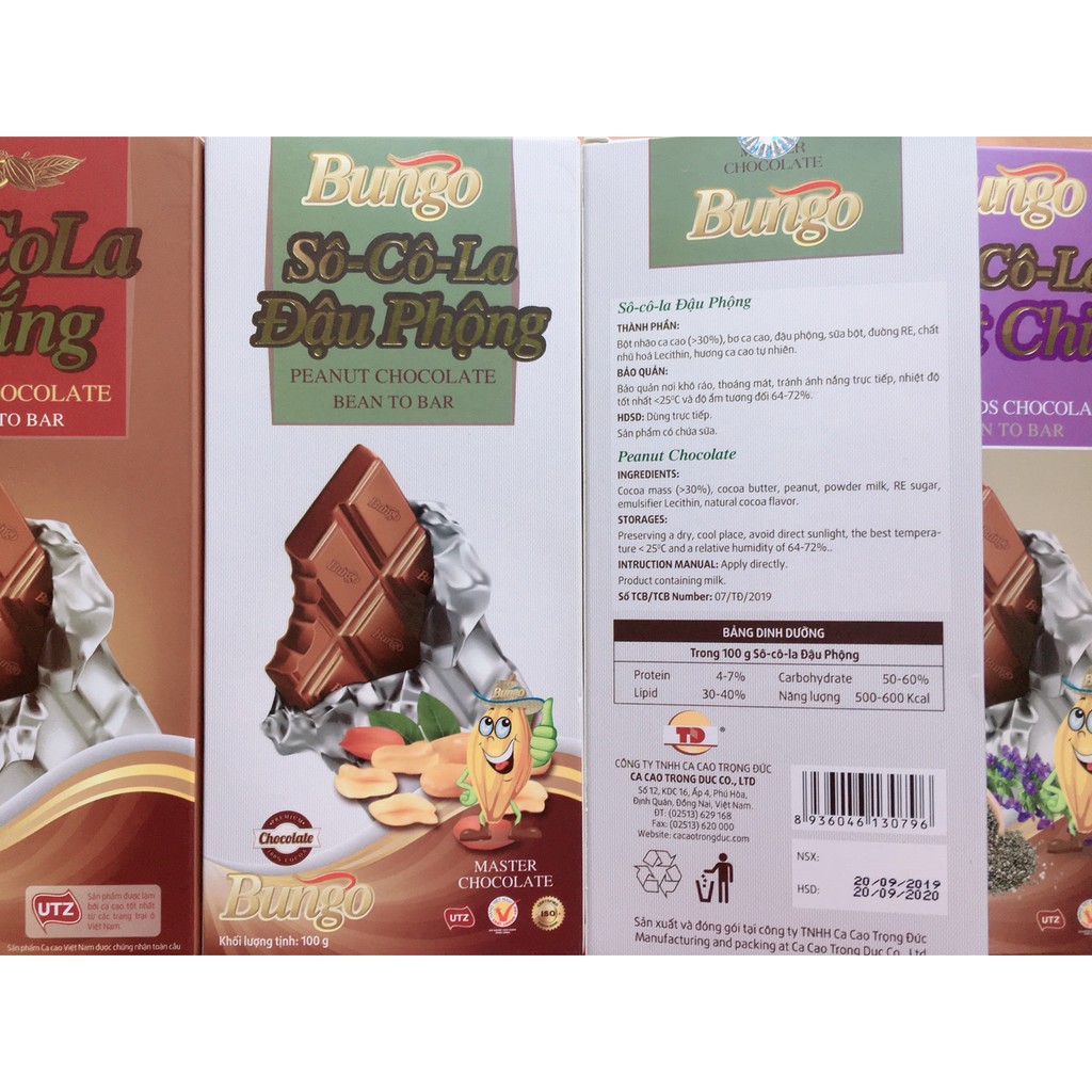 Bungo Peanut Chocolate - Box of 100g | Shopee Malaysia