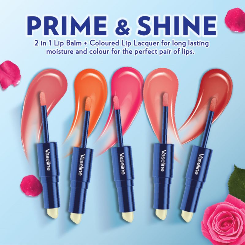 Vaseline Prime & Shine 2 in 1 (3.2g) | Shopee Malaysia