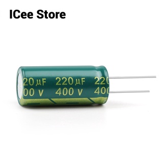 Aluminum Electrolytic Capacitor 400V High Frequency Low ESR 500V 2.2UF 4.7UF 6.8UF 10UF 15UF ...