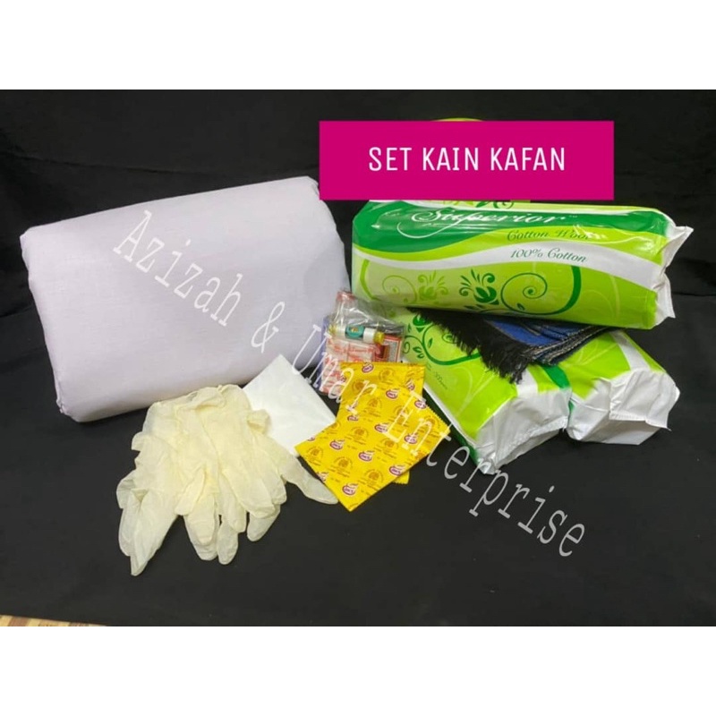 SET KAIN KAFAN (kelengkapan penuh) | Shopee Malaysia
