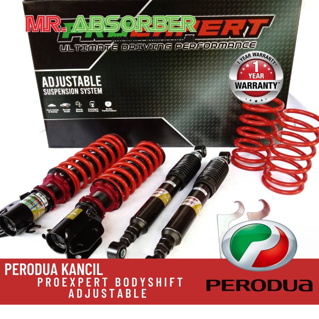ABSORBER ADJUSTABLE HILOW BODYSHIFT PROEXPERT KANCIL | Shopee Malaysia