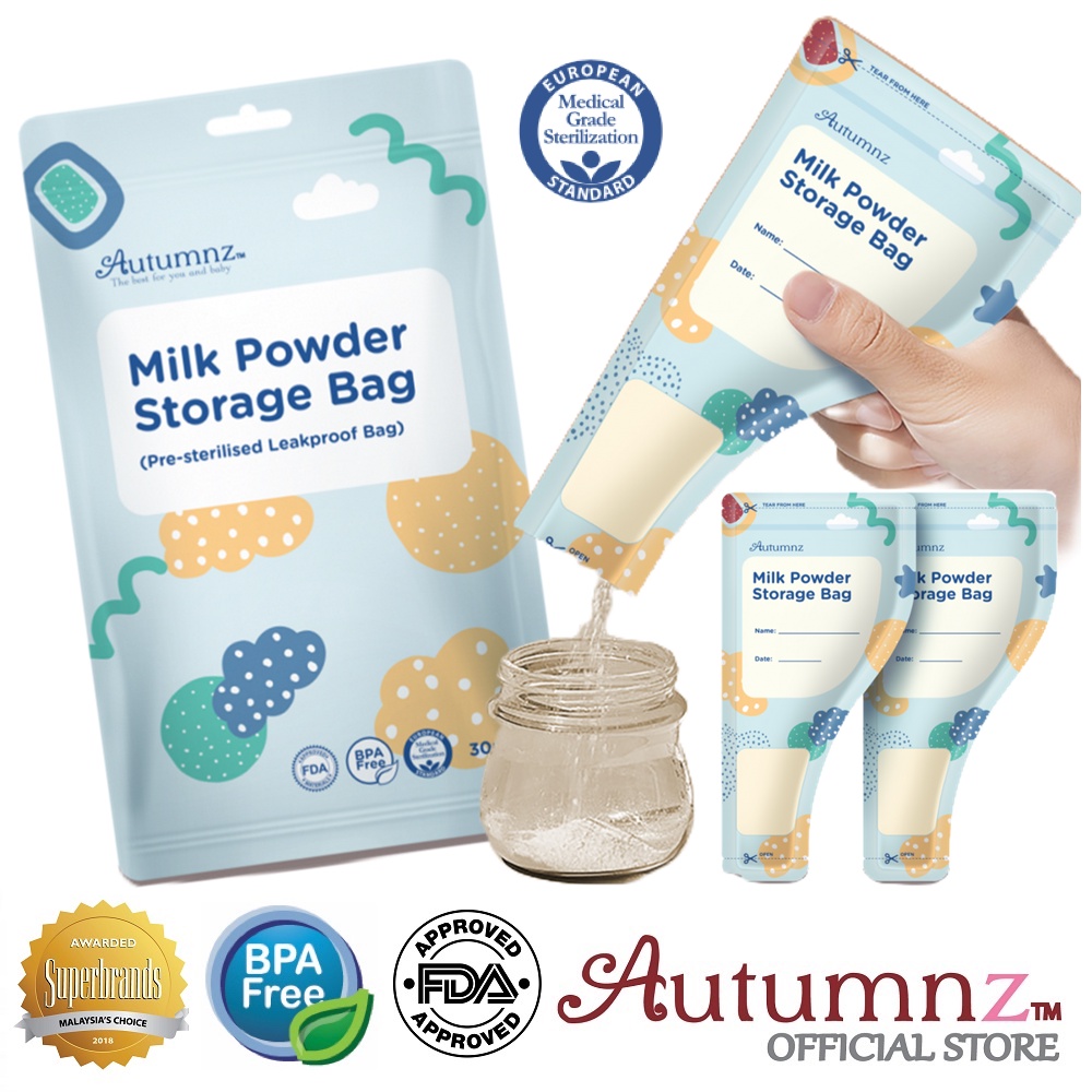 Autumnz Milk Powder Storage Bag (Pre-sterilised Leakproof Bag) | Shopee ... Autumnz Milk Powder Storage Bag (Pre-sterilised Leakproof Bag) | Shopee ...