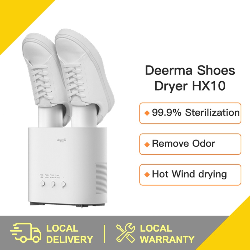 【Sterilization】 Deerma Electric Shoes Dryer HX10 Intelligent Multi ...