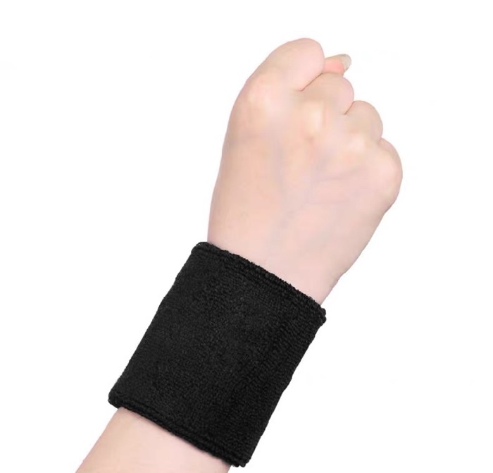 Sport Wristband Unisex Hand Wrist Cotton Sweat Towel Gelang Tangan ...