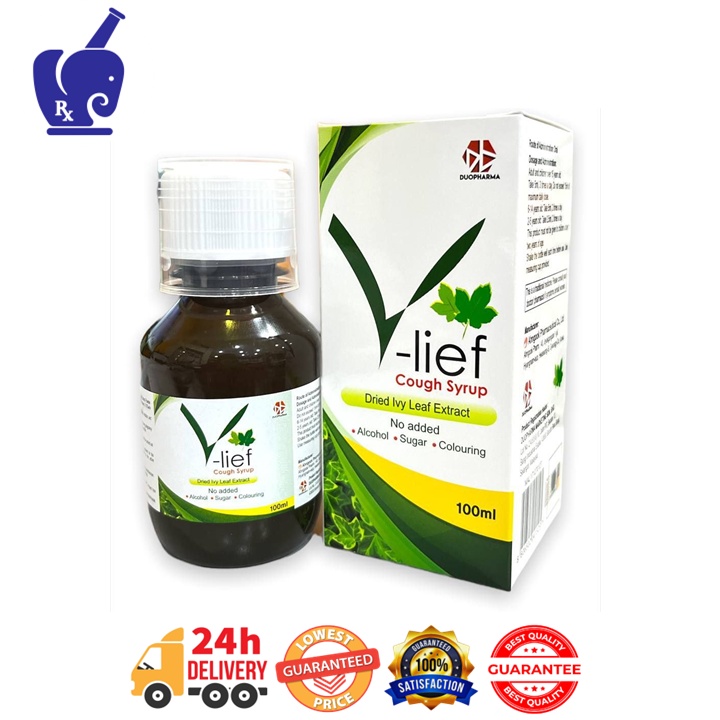 V-lief Cough Syrup Dried Ivy Leaf Extract 100ml | Shopee Malaysia