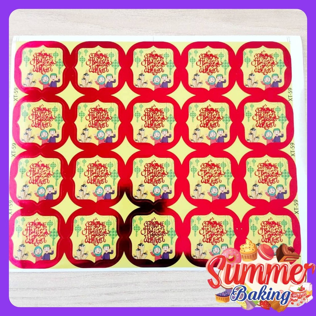 HARI RAYA STICKER ( 20s ) | Shopee Malaysia