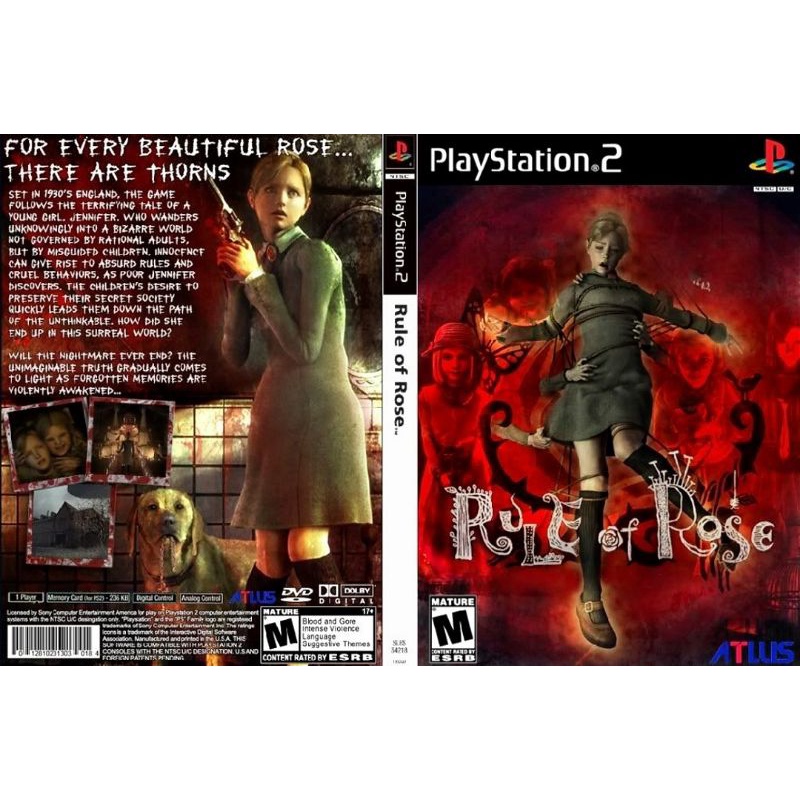 PS2 CD DVD GAMES (Rule of Rose) | Shopee Malaysia