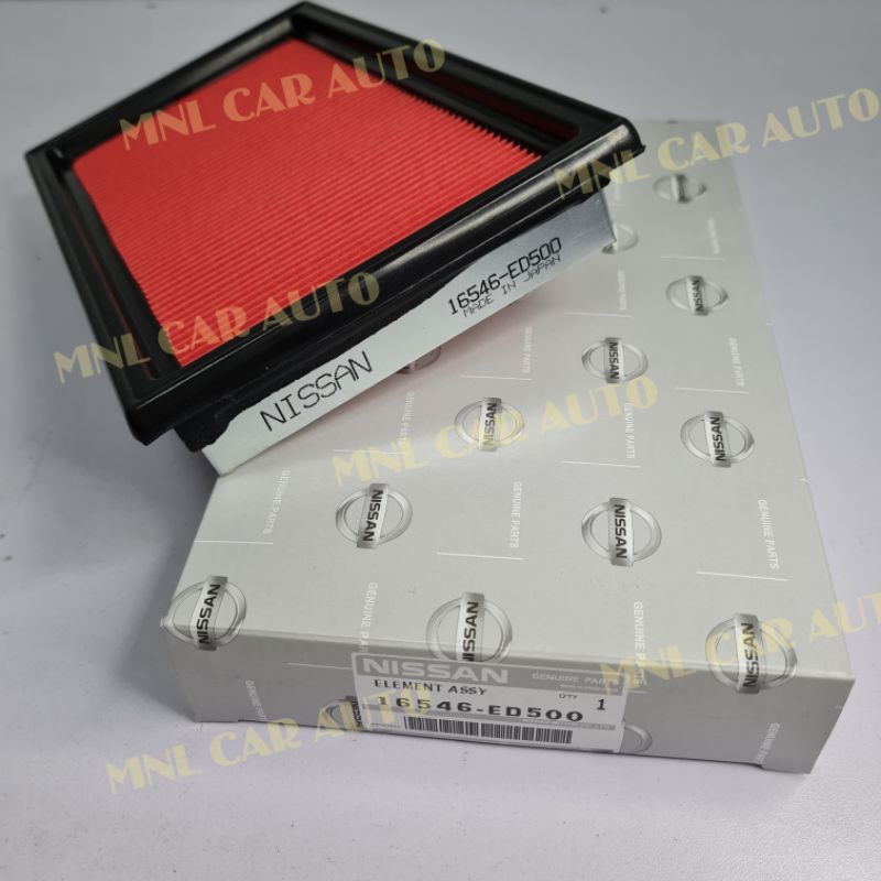 16546-ED500 NISSAN LIVINA LATIO ALMERA SYLPHY NV200 AIR FILTER ...