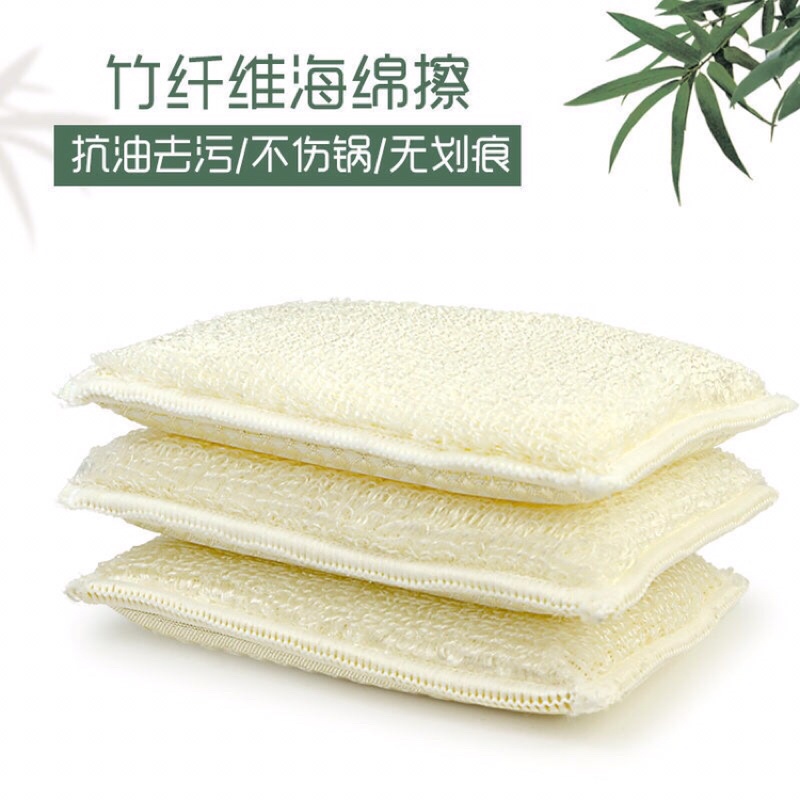 🔥【READY STOCK】🔥 Microfiber Super Cleaner Dishwashing Sponge Dish Wash ...