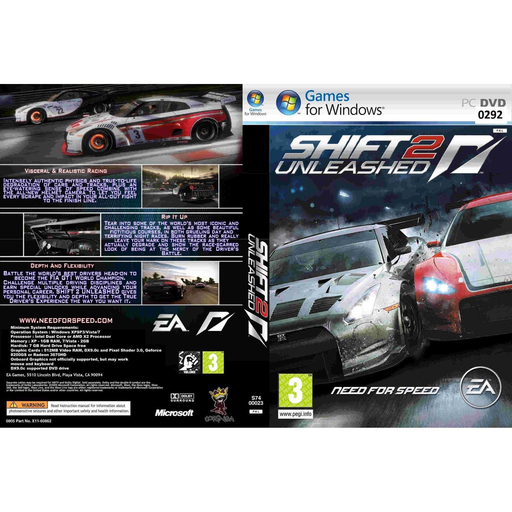 Pc Need For Speed Shift 2 Unleashed Shopee Malaysia