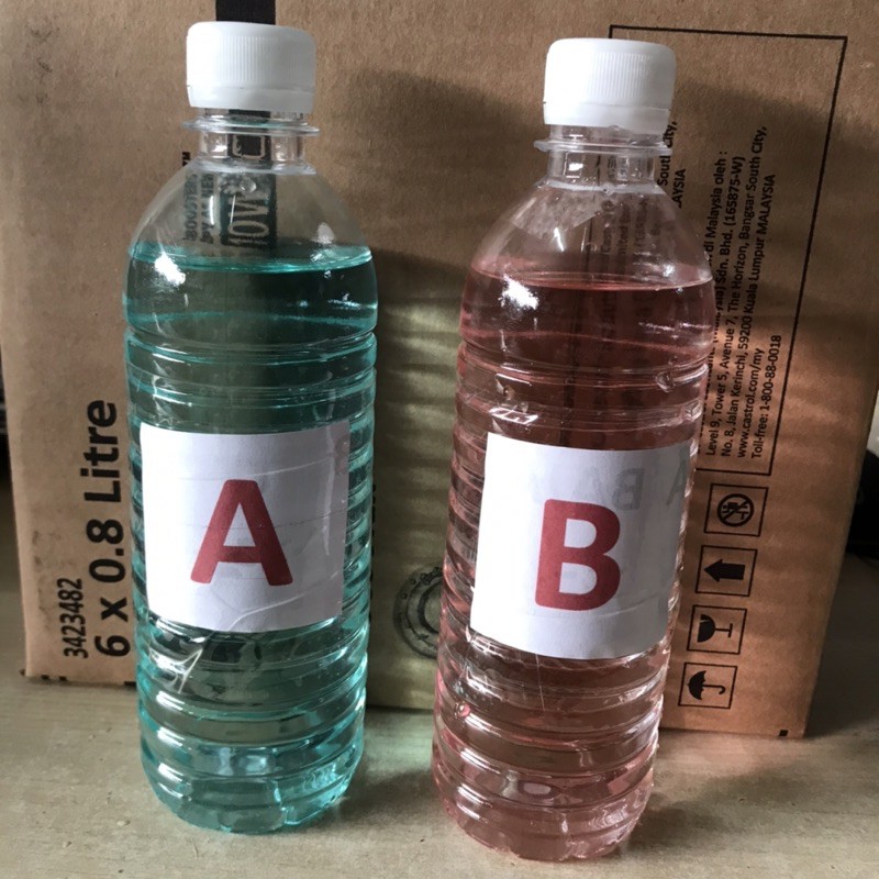 🔥🔥BIG SALES🔥🔥 500ML + 500ML (1 Liter) Baja AB Larutan Pekat Fertigasi ...