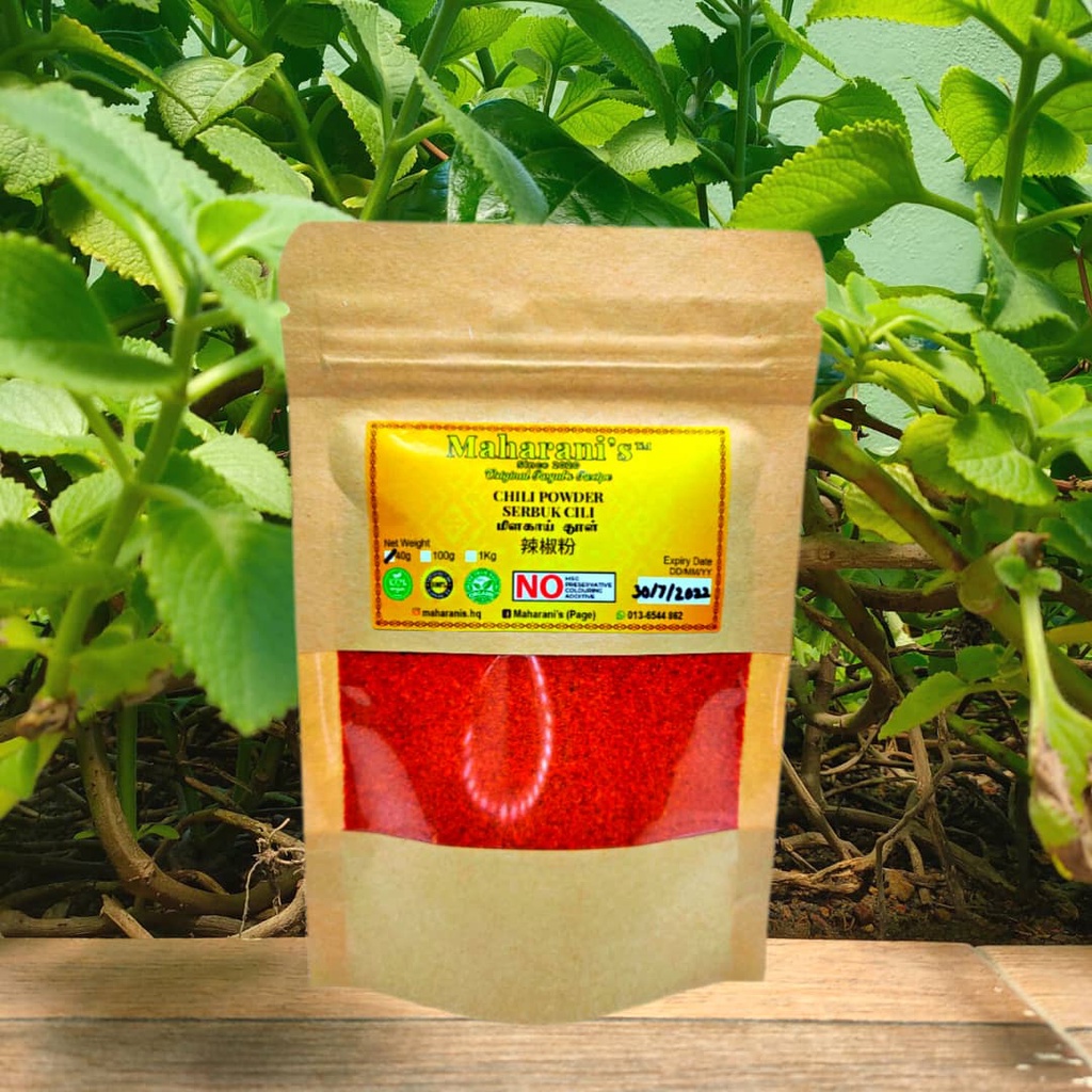 Maharani's Organic & Pure Spicy Chili Powder/Serbuk Chili Merah Pedas ...