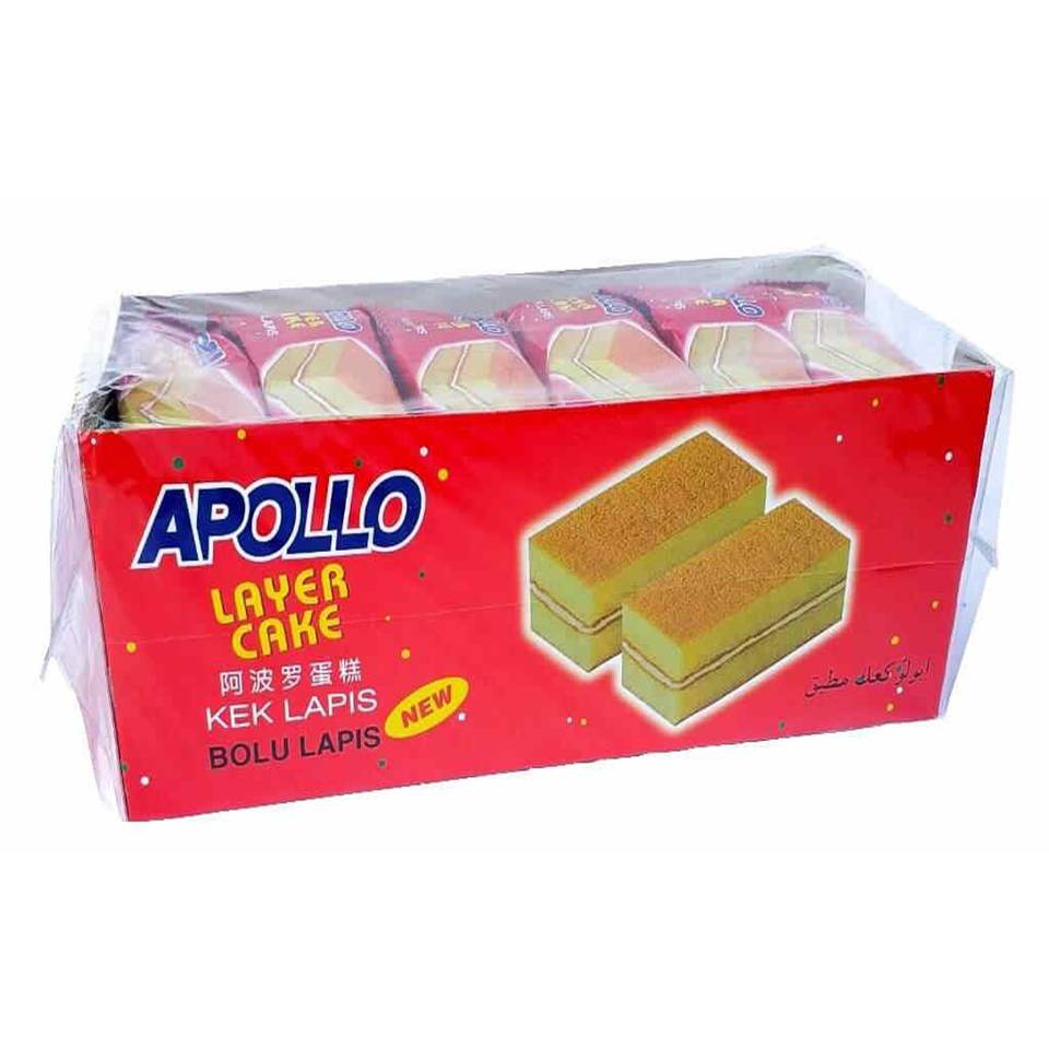 APOLLO LAYER CAKE/APOLLO PANDAN LAYER CAKE/APOLLO CHOCOLATE LAYER CAKE ...