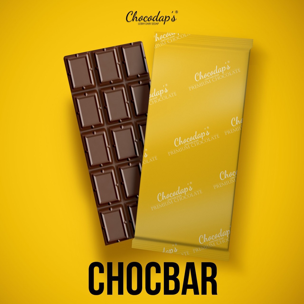 [READY STOCK] Coklat Viral Chocodap's Chocbar chocolate Bar (50gram ...