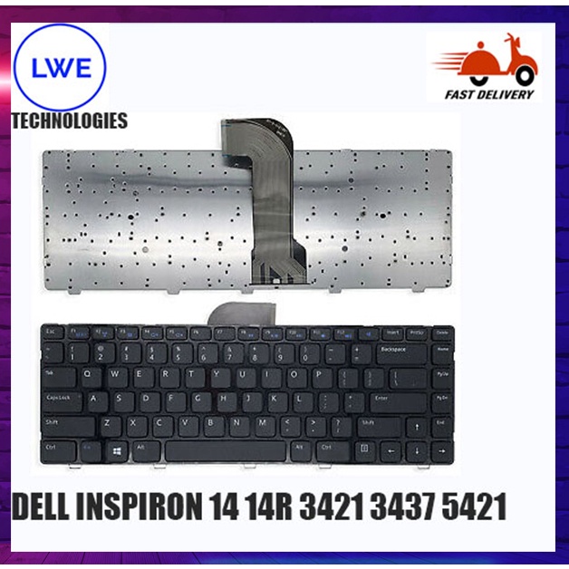 DELL INSPIRON 14 14R 3421 3437 5421 Laptop Keyboard | Shopee Malaysia