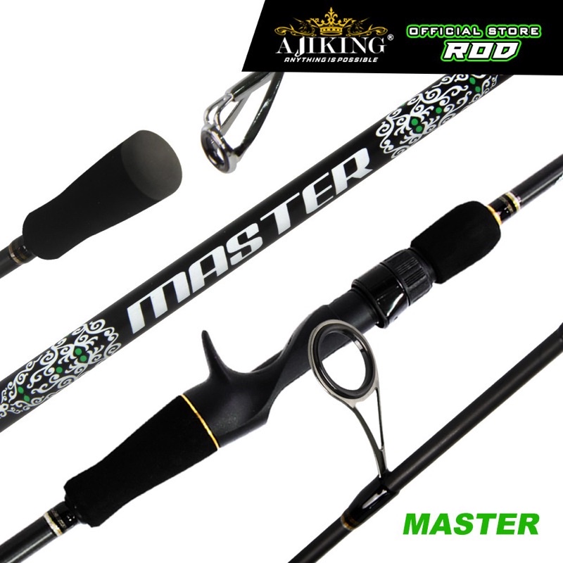(5'6ft-6'6ft) Ajiking Master Casting Fishing Rod | Shopee Malaysia