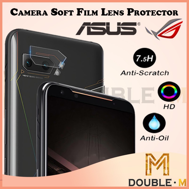 Asus ROG Phone 2, ROG Phone 3 Back Camera Lens Soft Film Protector ...