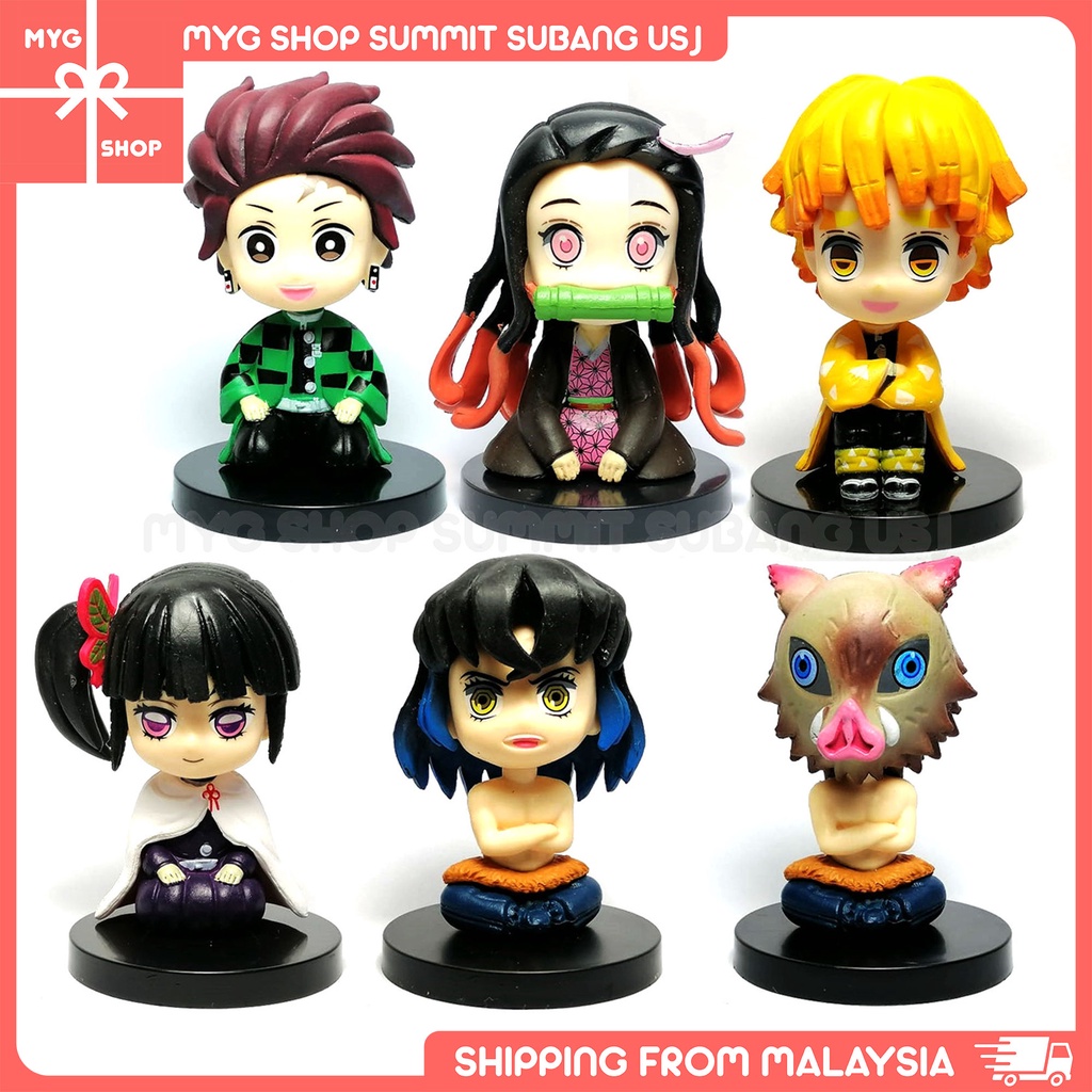 OEM Demon Slayer Japanese Anime Manga Cute Collectibles Action figure ...