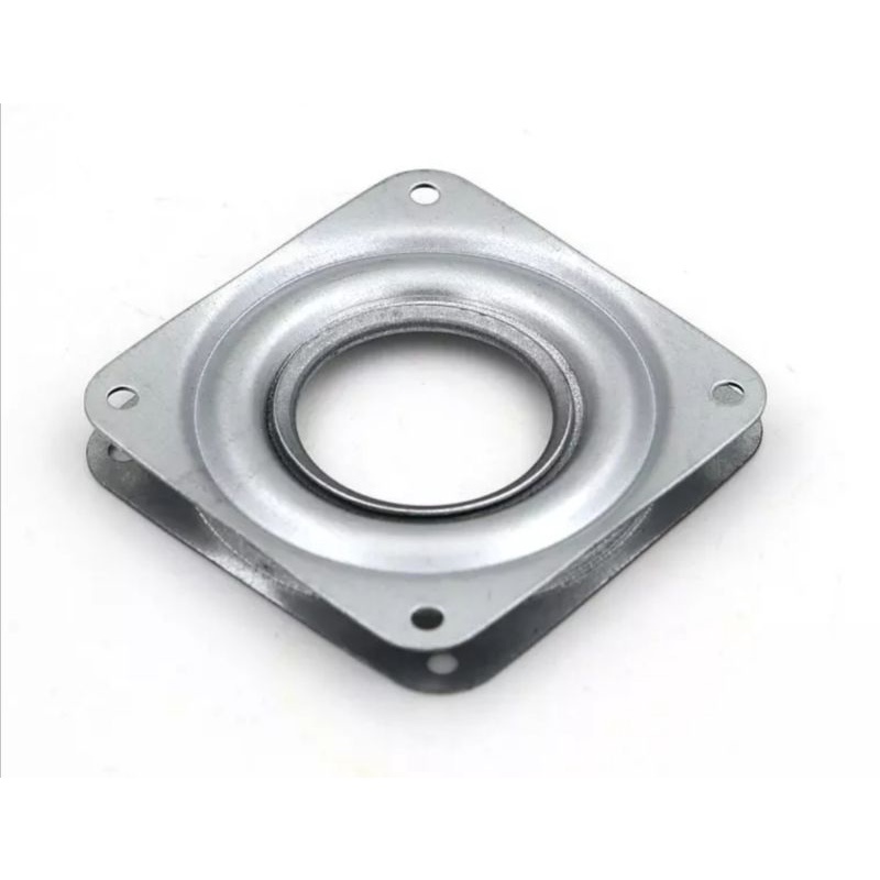 3inch Small Hollow Swivel Plate 360 Degree Rotation Square Lazy Susan ...