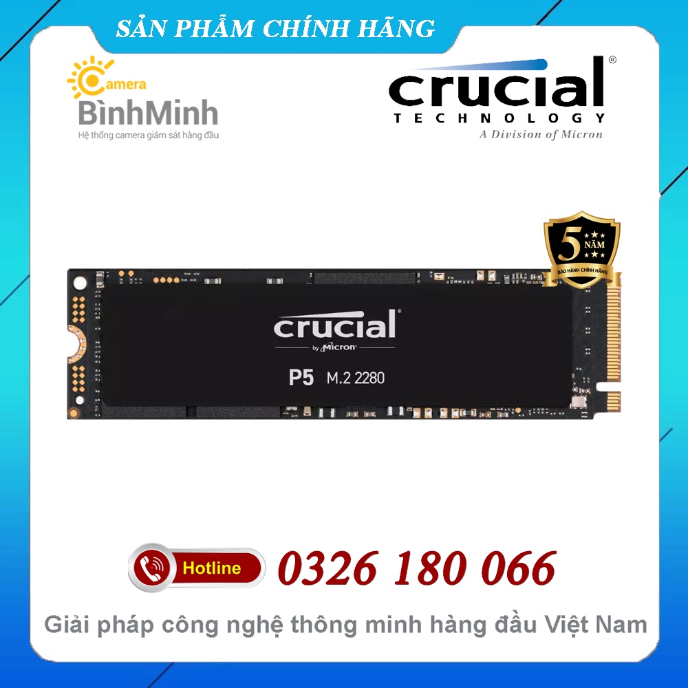 Ssd Hard Drive 1TB 2TB Crucial P5 NVMe M2 PCIe Gen 3 x4 2280 ...