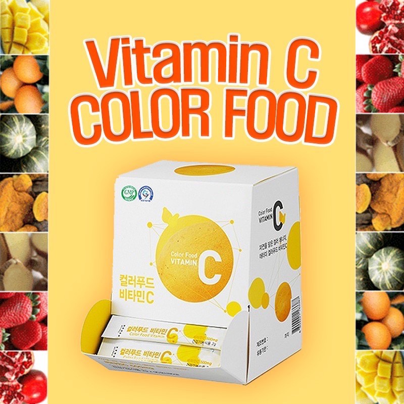 Atomy Color Food Vitamin C 2gx90pack | Shopee Malaysia