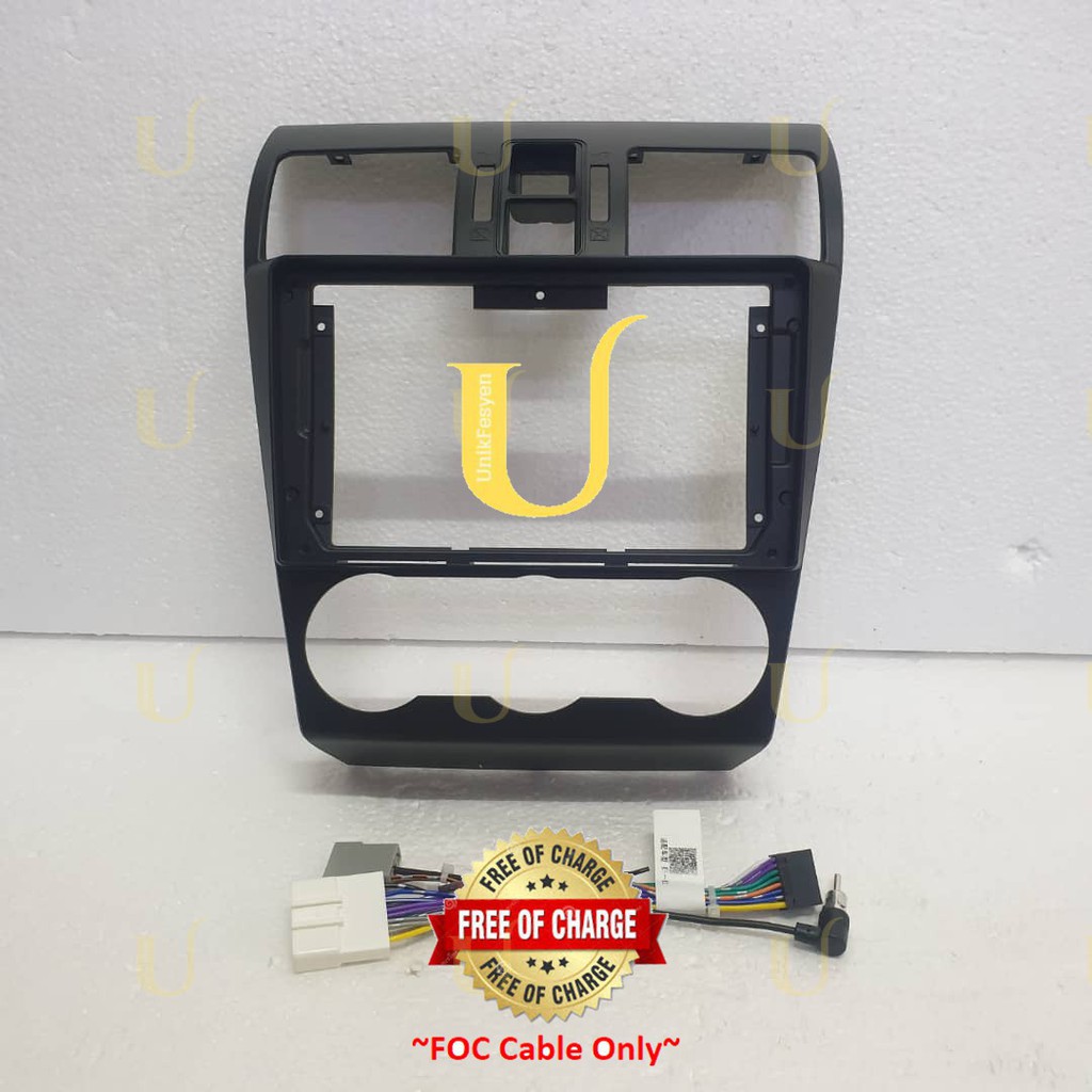 Subaru Forester/XV 2016-2019 Best Android 9" Casing F.O.C. Cable ...