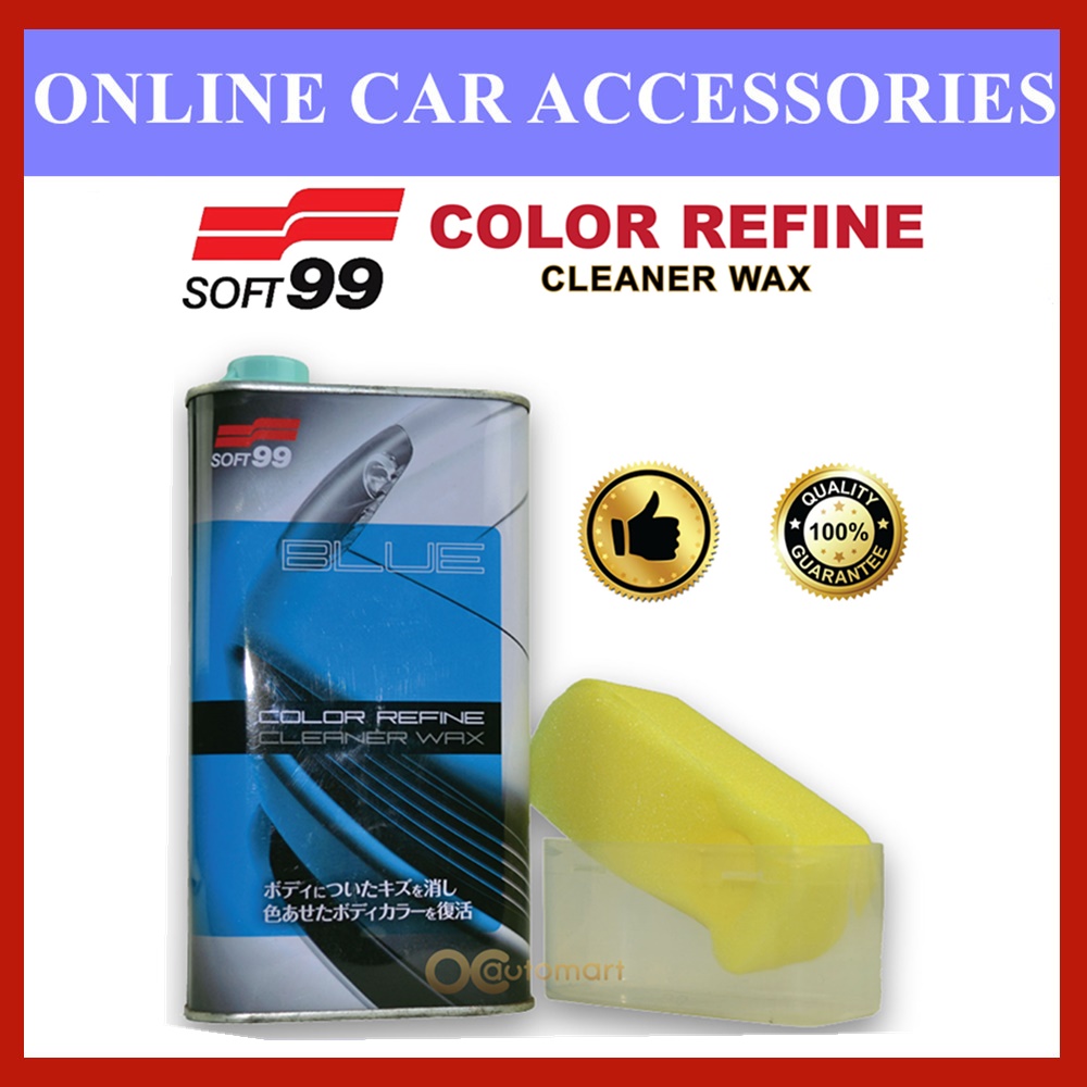 Soft 99 / Soft99 Blue Color Refine Cleaner Wax Polish (530ML) | Shopee ...