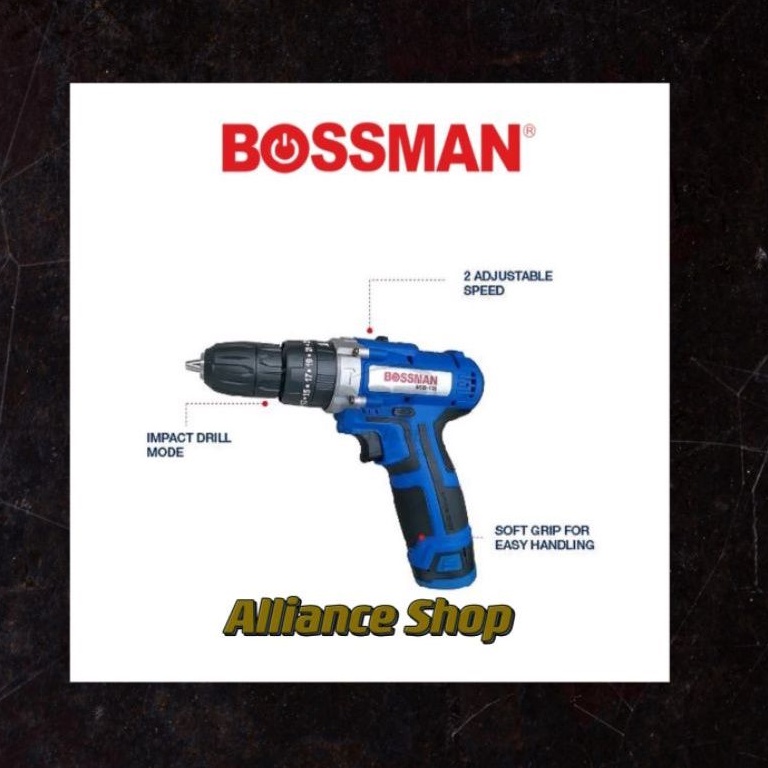 Bossman Markita Japan Technology Bcd12i Cordless Impact Hammer Drill