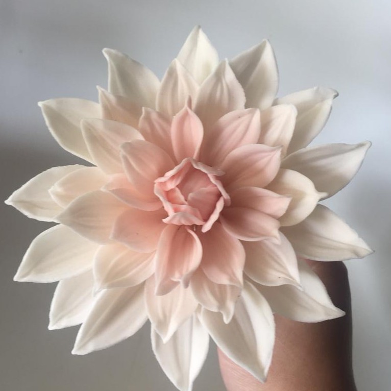 Gumpaste Sugar Flower Dahlia L / Bunga Hiasan Kek / Cake Topper ...