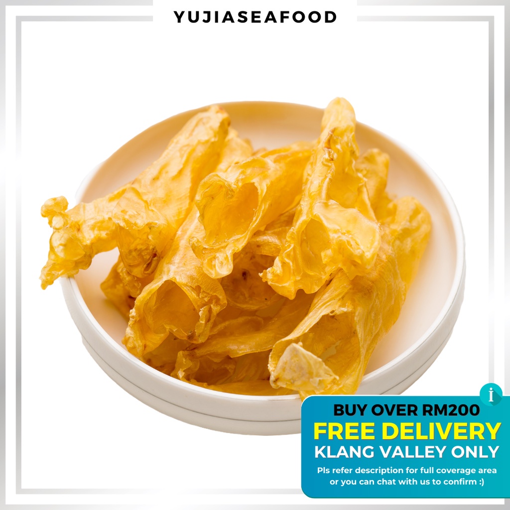 [KL&SGR SAHAJA] XL Fried Fish Maw Butterfly / Fish Bladder / 炸成鱼鳔 / 鱼鳔 ...