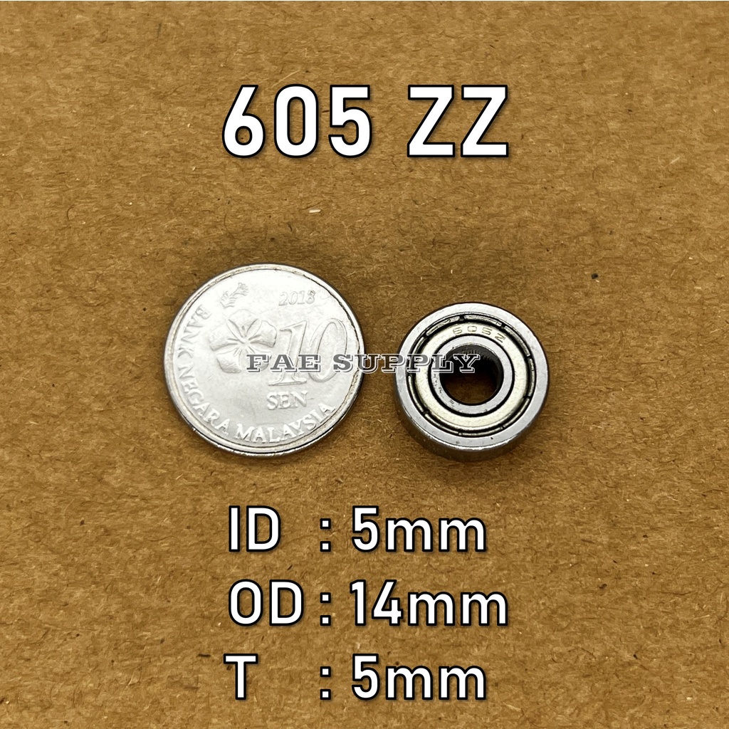 ball Bearing 603 604 605 606 607 608 609 623 624 625 626 627 628 629 ZZ ...
