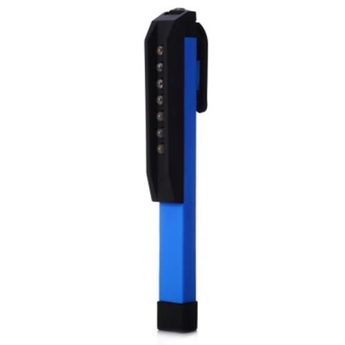 ULTRA BRIGHT 7 LED POCKET PEN WORK LIGHT WITH POWERFUL MAGNETIC BASE ...