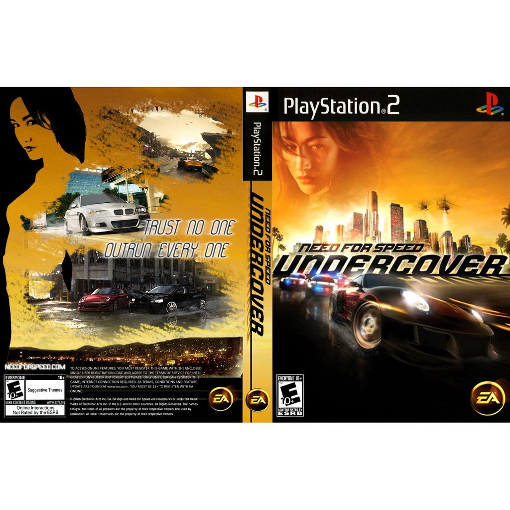 Need For Speed Undercover (CD Games PS2) | Shopee Malaysia