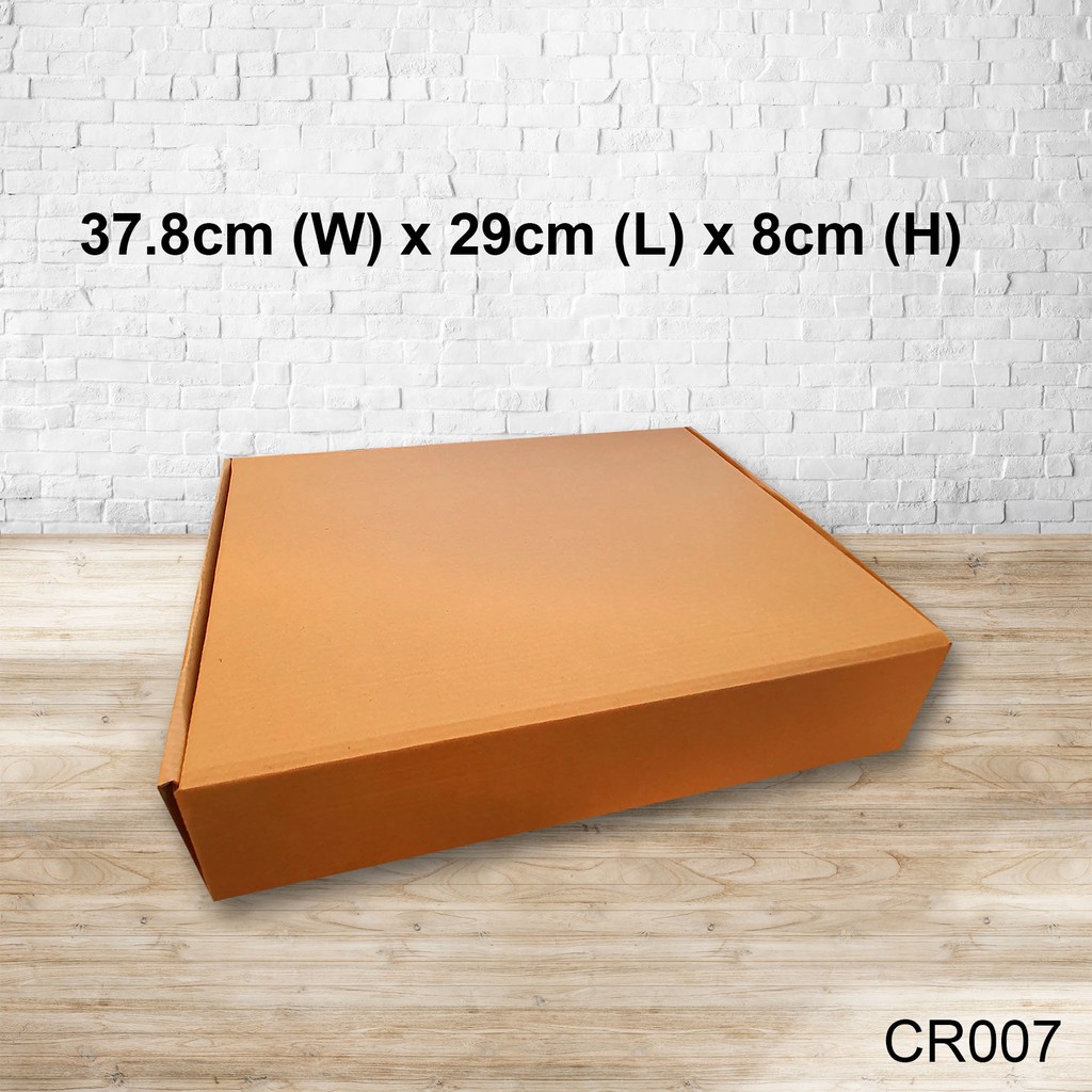 378x290x80 Storage Box | Courier Box | Aeroplane Box | Hard Brown Box ...