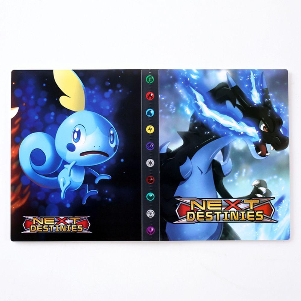 SHIHANG Pokemon Cards Album Pokemons Toys Cartoon Pikachu Anime Display ...