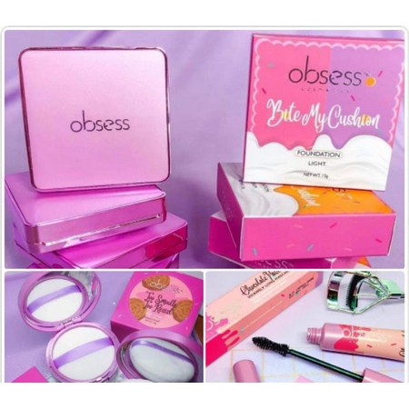 🔥🔥OBSESS CUSHION FOUNDATION / LOOSE POWDER / MASCARA original HQ 🔥🔥 ...