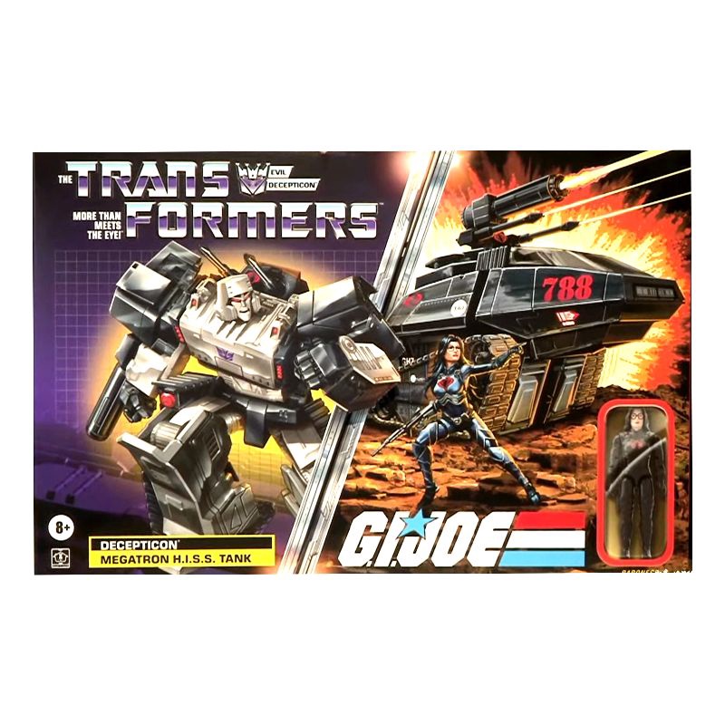 Hasbro Transformers Collaborative G.I. Joe Mash-Up Megatron H.I.S.S ...