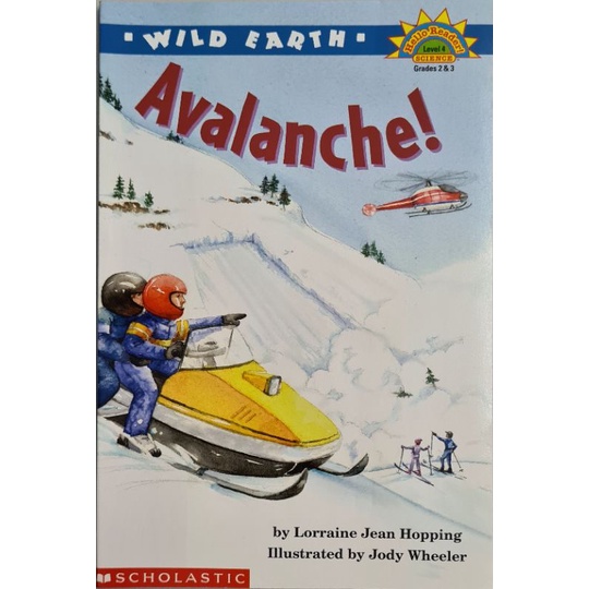 Scholastic Reader Level 4 : Wild Earth: Avalanche! | Shopee Malaysia