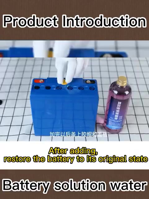 Restore Battery Performance Byc Air Bateri Kereta Battery Acid Water ...