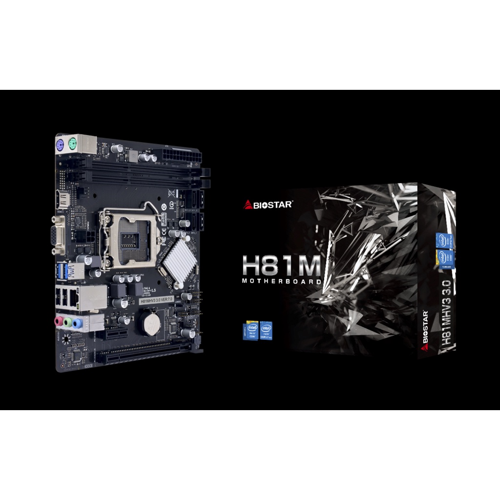 Biostar H81M-HV3 3.0 Socket 1150 uATX | Shopee Malaysia